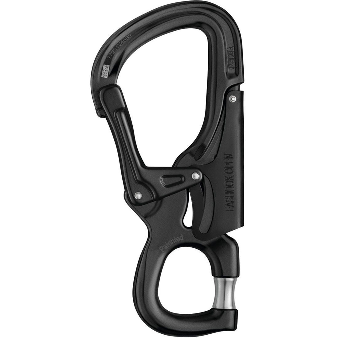 EASHOOK OPEN Snap Connector with Gated Connection Point (Black) — S1 Supply