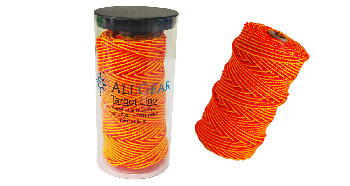 All Gear Target Line Polyethylene Throw Line - 1/8" Diameter — S1 Supply